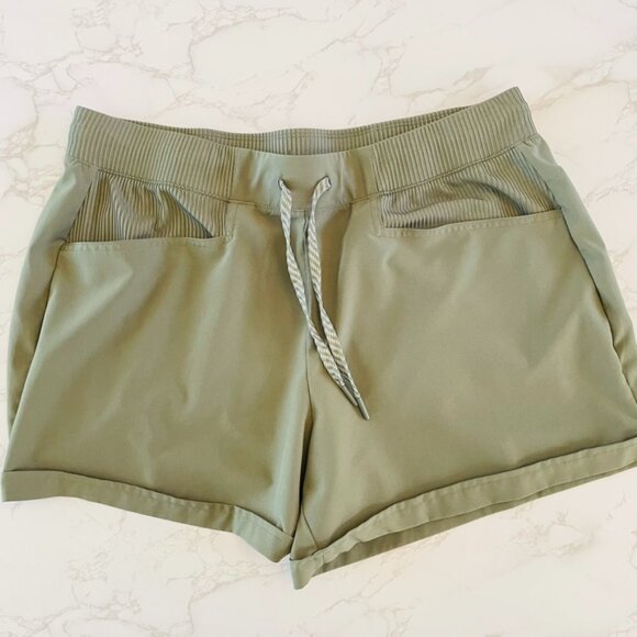 Avalanche | Shorts | Avalanche Sage Green Casual Stretchy Drawstring ...